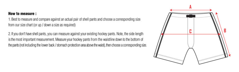 Size Charts | JOG Sports